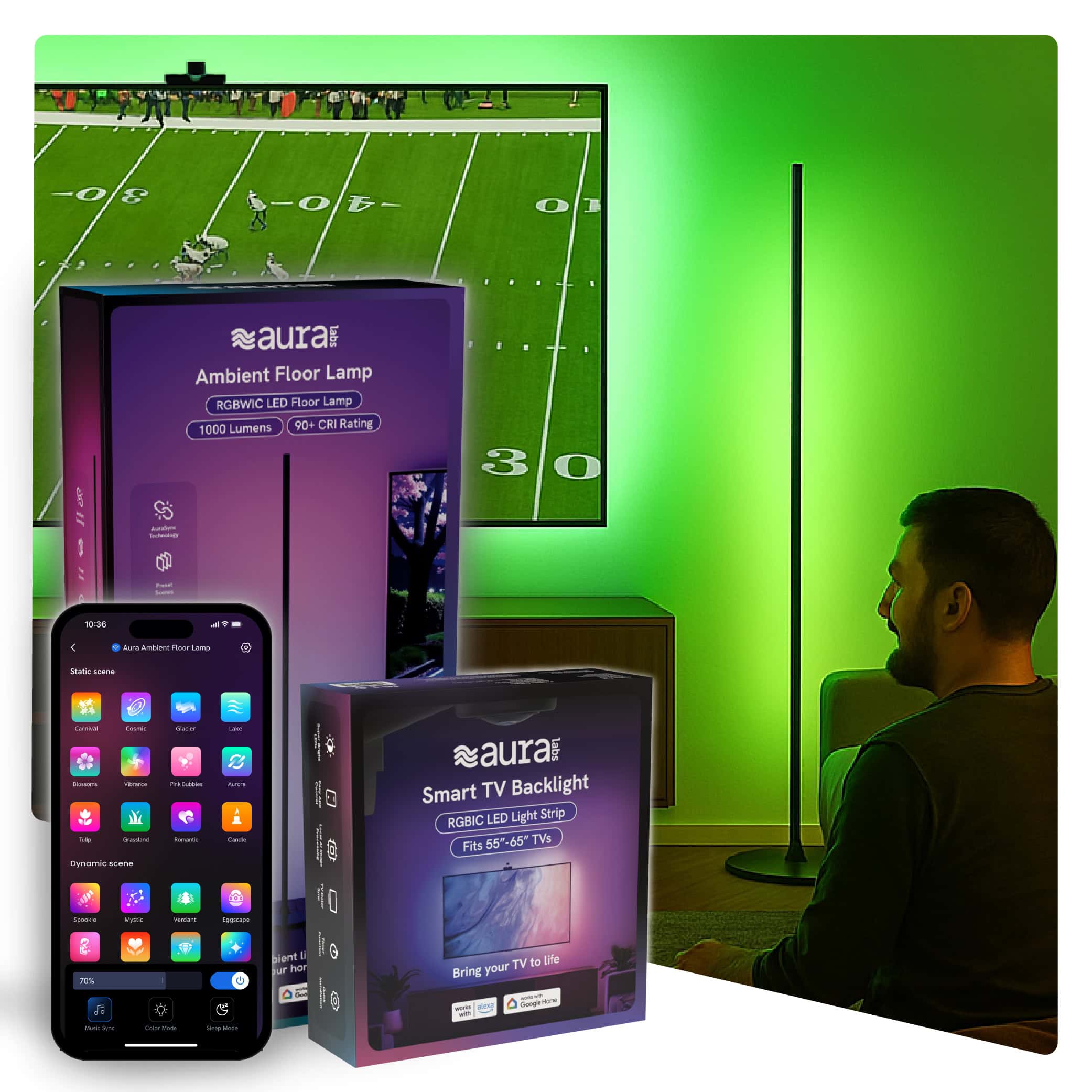Aura Labs | Cozy Ambient Lighting For Your Home