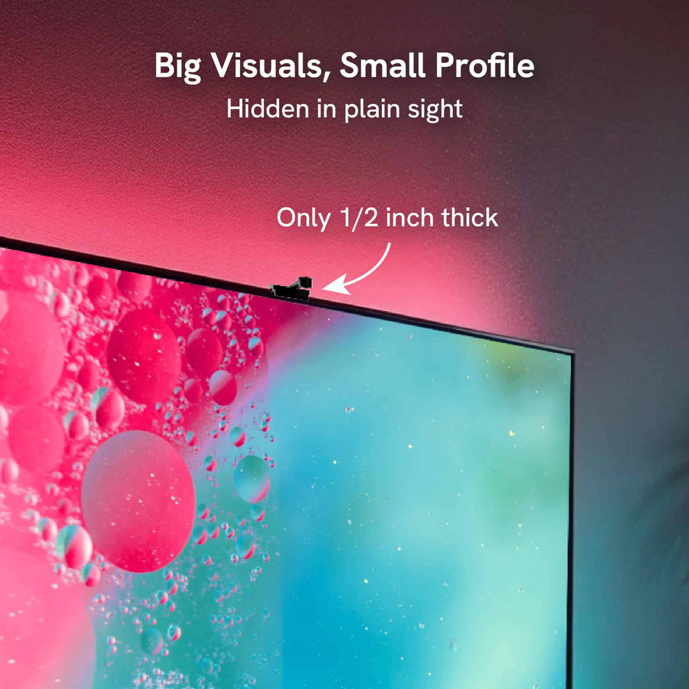 Aura Smart TV Backlight | Surround Lighting | Works w/Alexa & Google ...